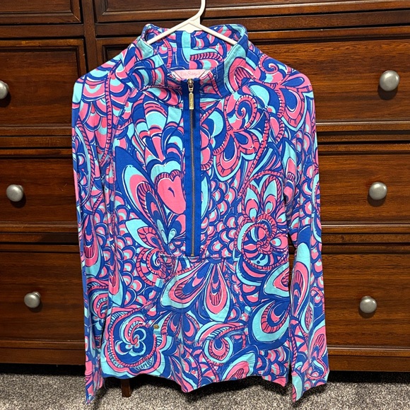 Lilly Pulitzer | Jackets & Coats | Lilly Pulitzer Blue And Pink ...